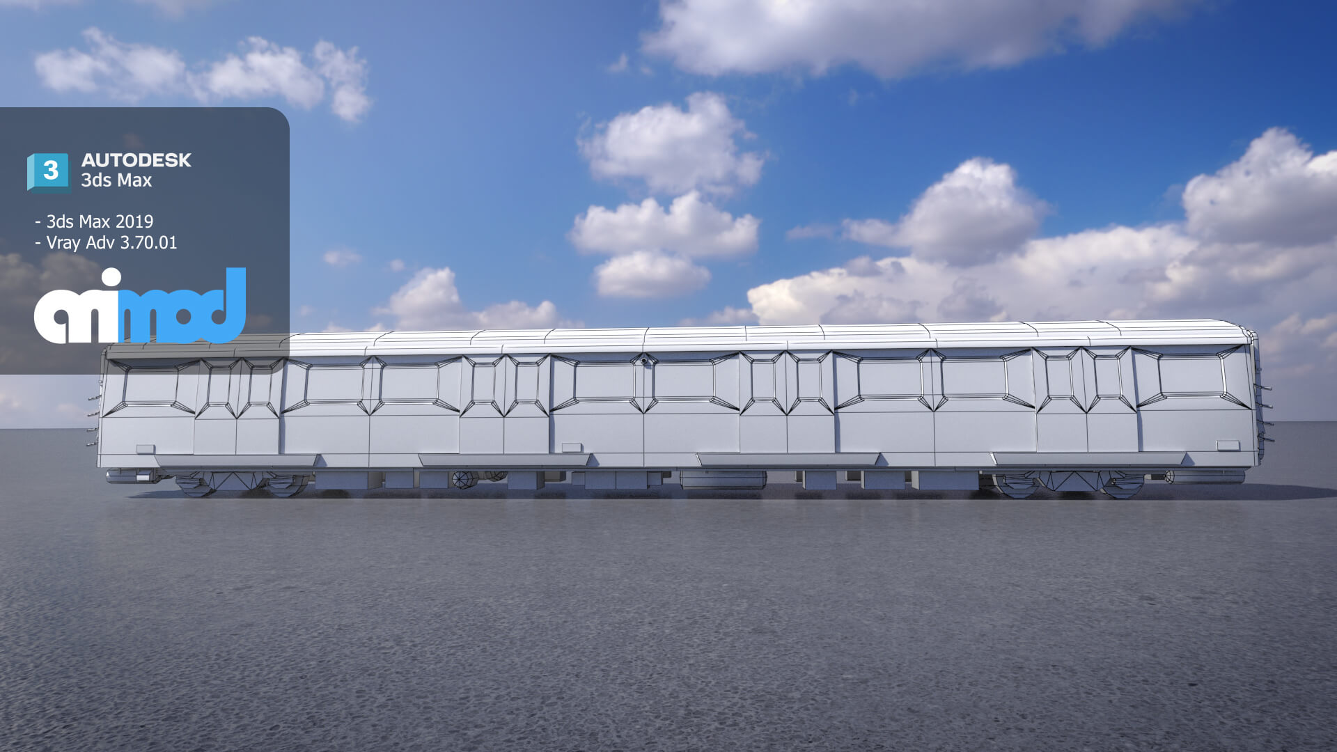 Tw Mrt Cabin 001 - 3D Model by animod