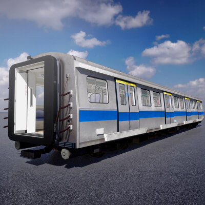 Tw Mrt Cabin 001 - 3D Model by animod