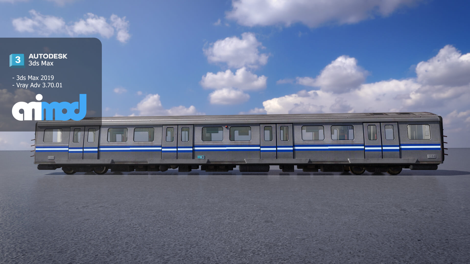 Tw Mrt Cabin 002 - 3D Model by animod