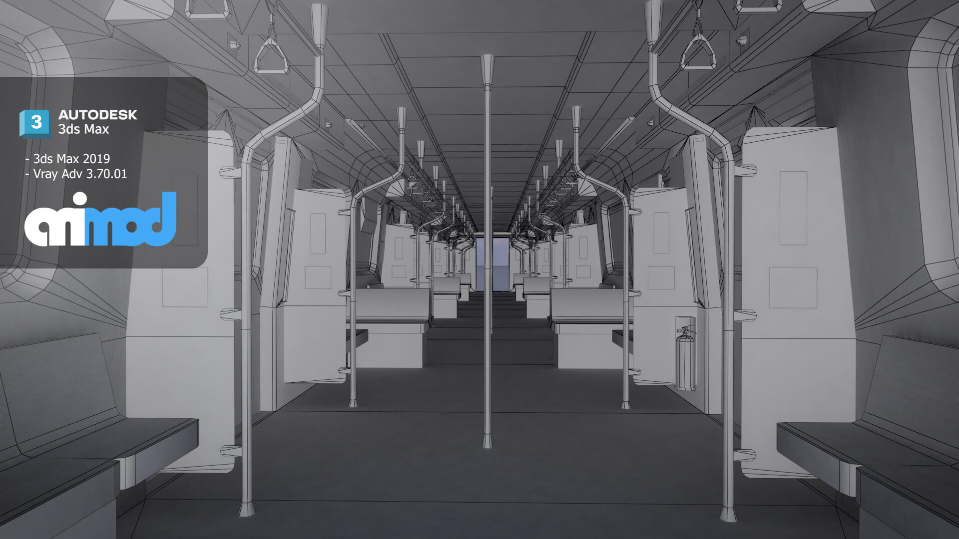 Tw Mrt Cabin 002 - 3D Model by animod