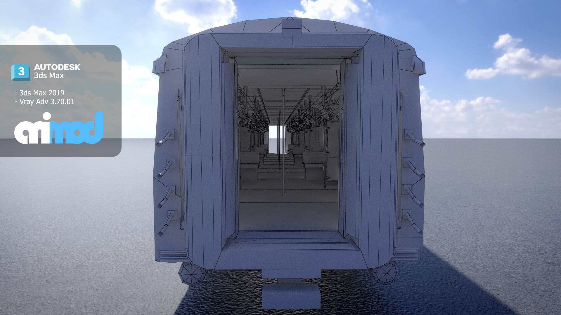 Tw Mrt Cabin 002 - 3D Model by animod