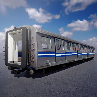Tw Mrt Cabin 002 - 3D Model by animod