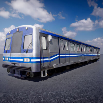 Tw Mrt Locomotive 002 - 3D Model by animod