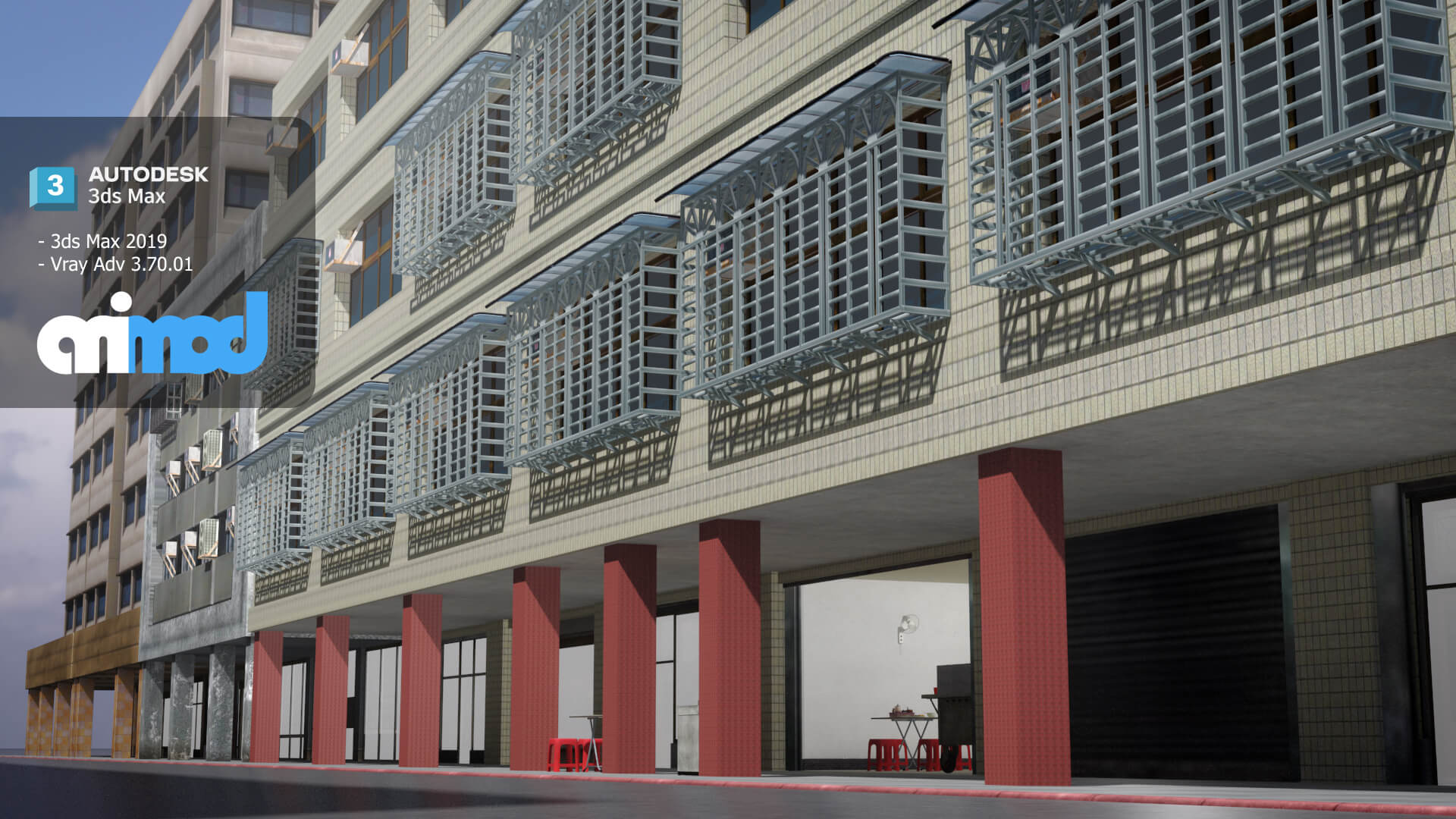 Tw Noodle Shop - 3D Model by animod