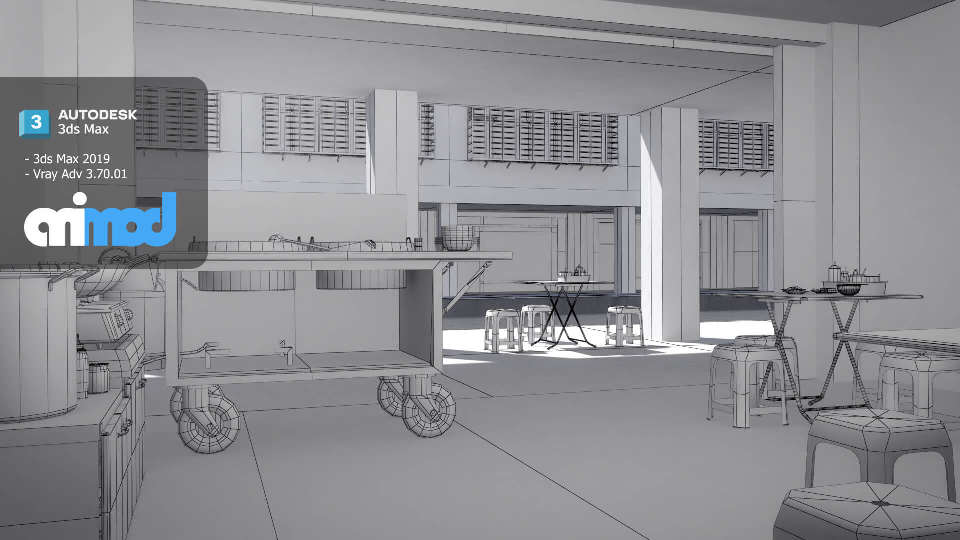 Tw Noodle Shop - 3D Model by animod