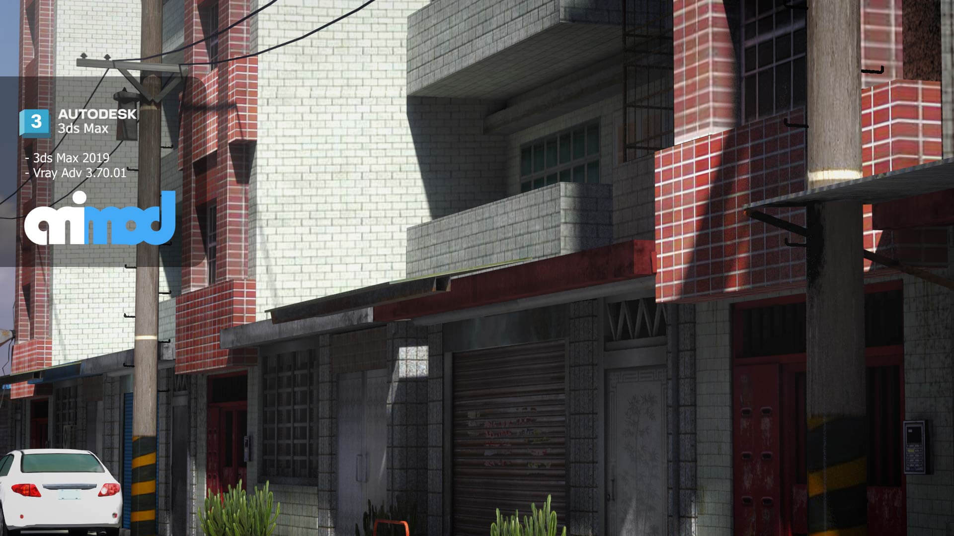 Tw Street 004 - 3D Model by animod