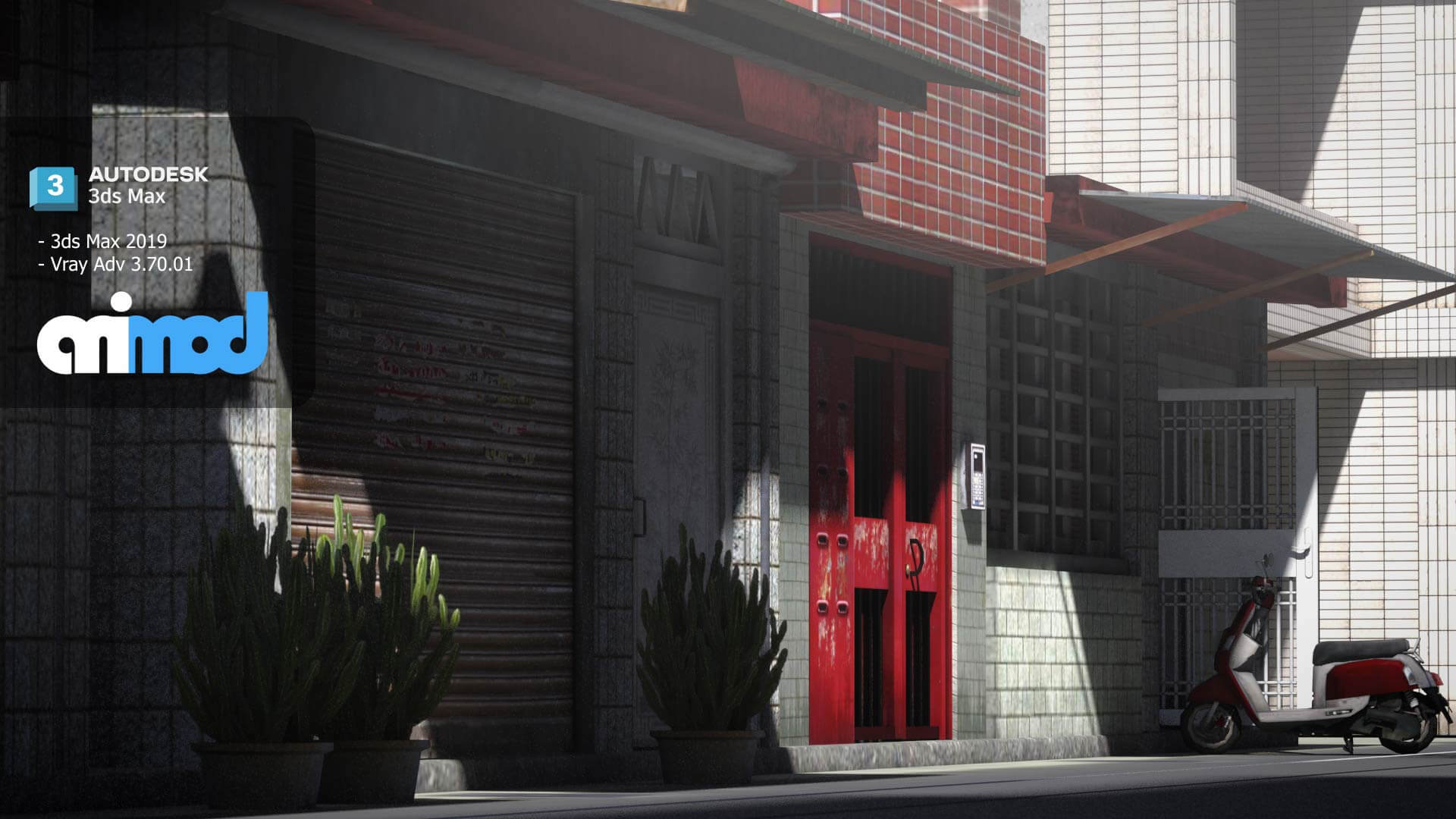 Tw Street 004 - 3D Model by animod