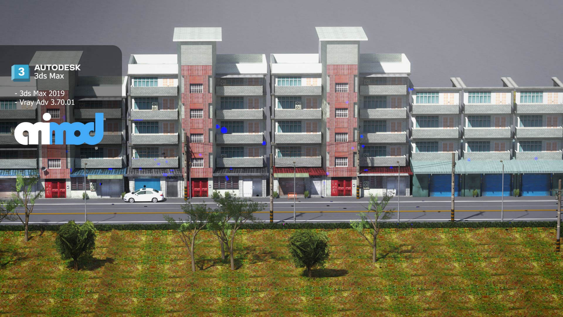 Tw Street 010 - 3D Model by animod