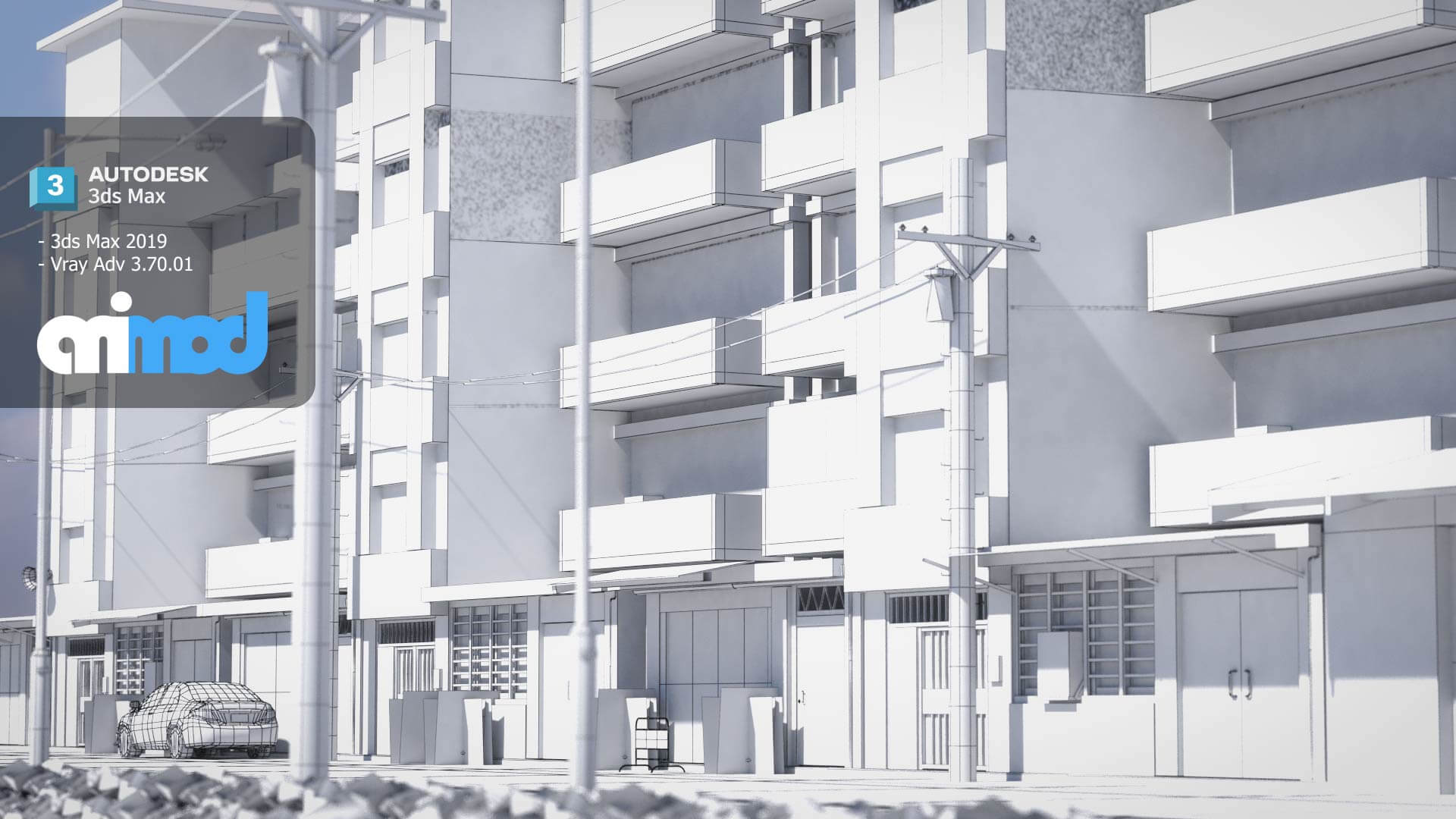 Tw Street 010 - 3D Model by animod