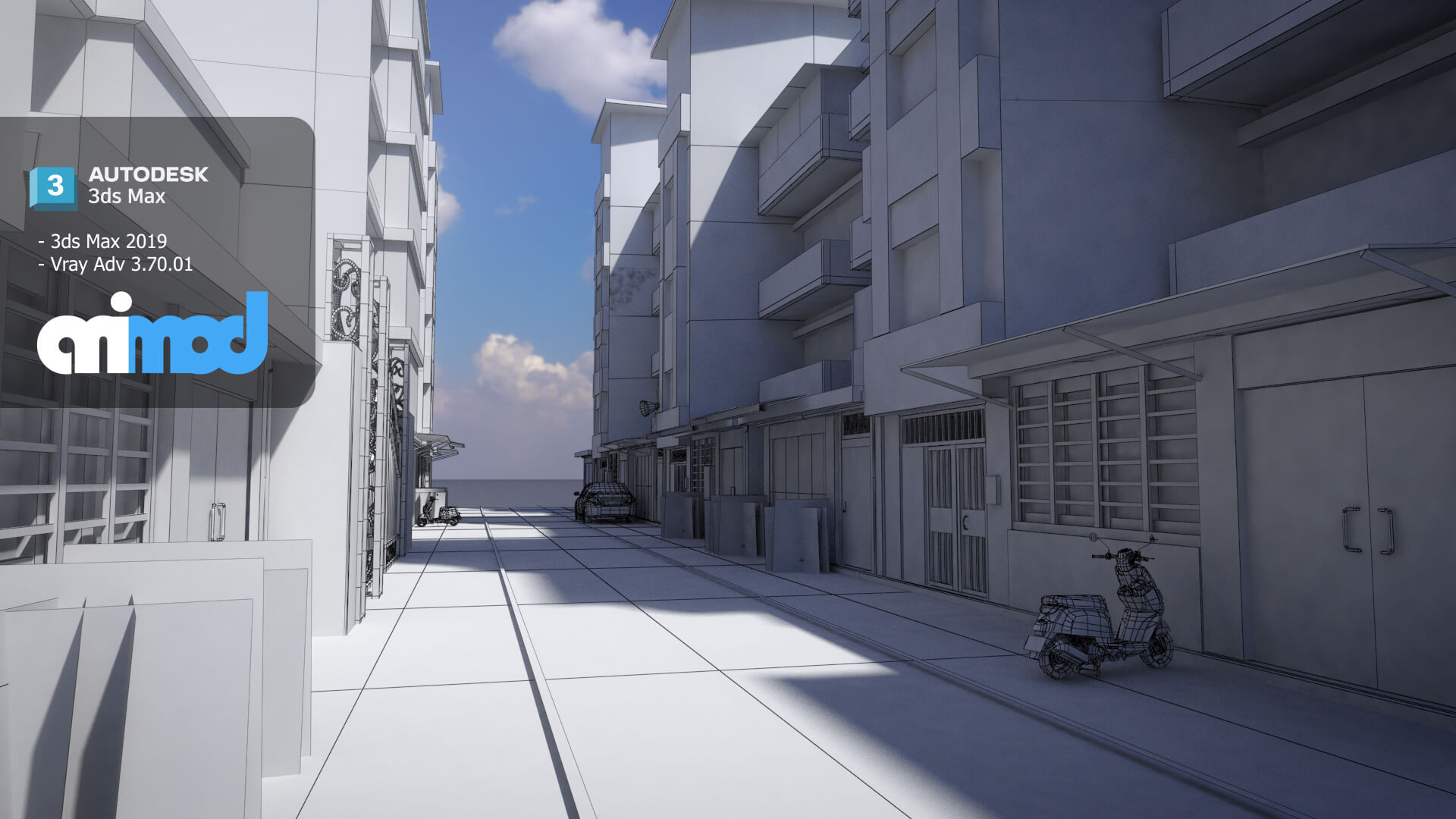 Tw Street 012 - 3D Model by animod