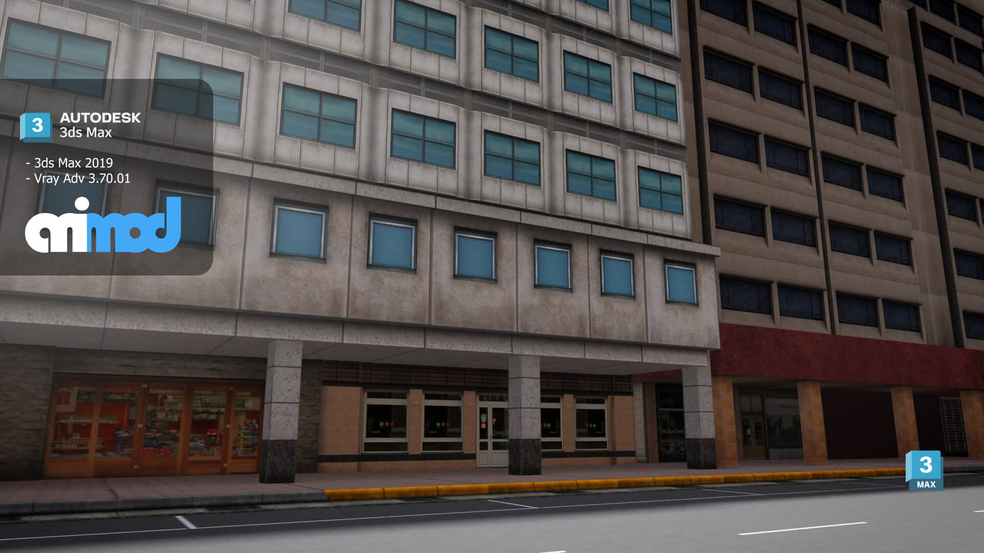 Tw Street ATM - 3D Model by animod