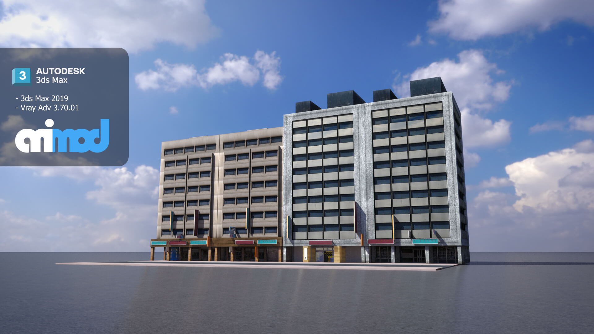 Tw Street Gamestore - 3D Model by animod