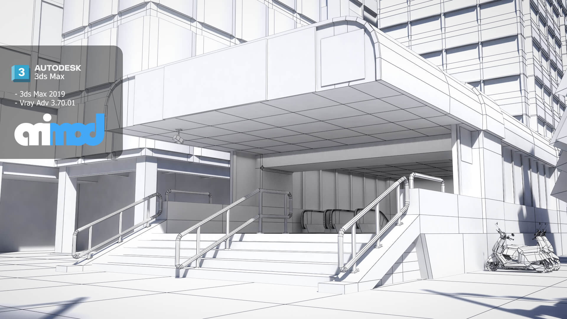 Tw Street Mrt - 3D Model by animod