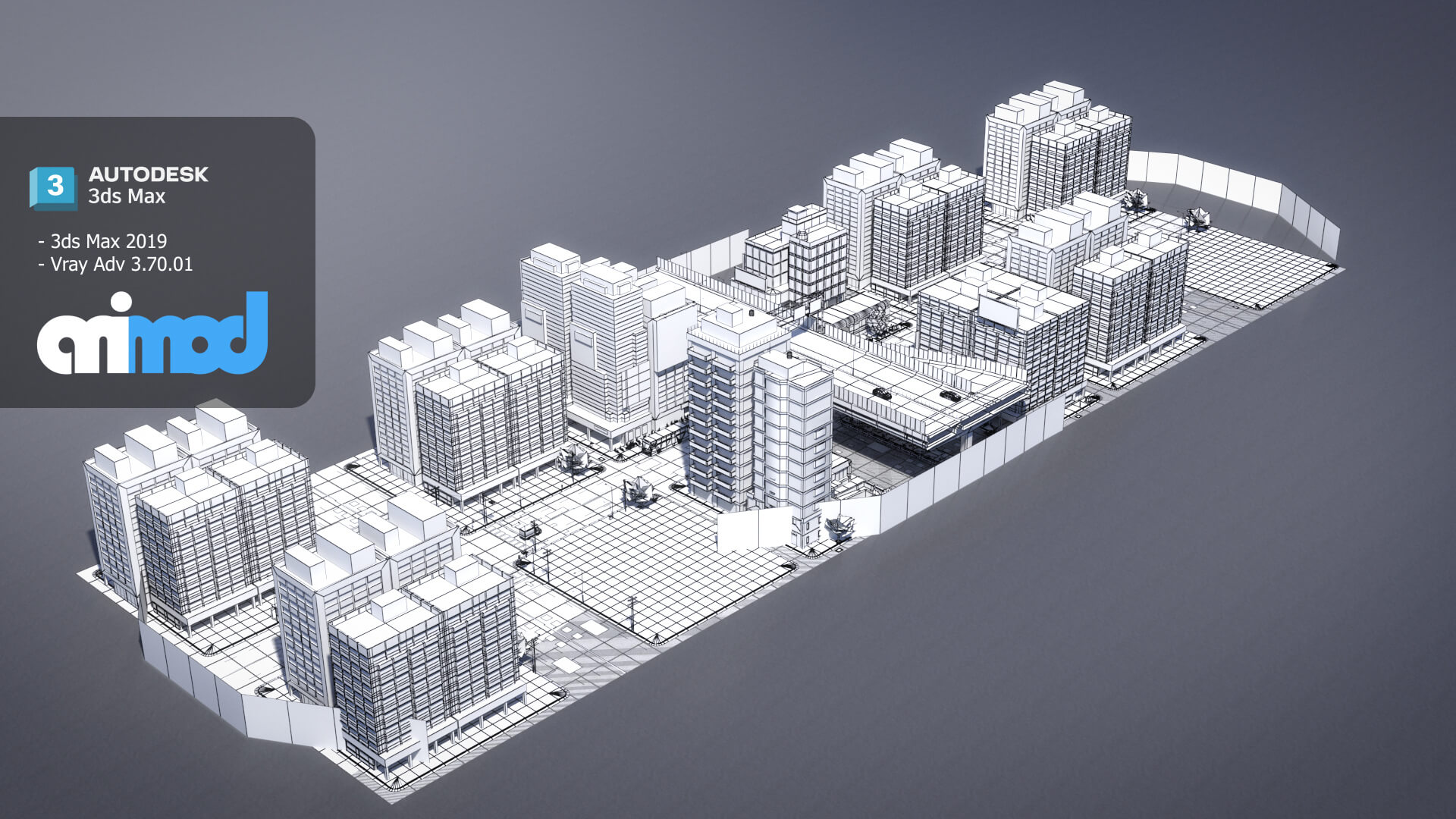 Tw Street Mrt - 3D Model by animod