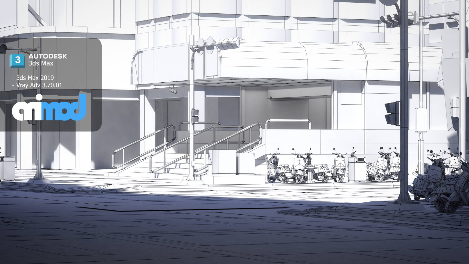 Tw Street Mrt - 3D Model by animod