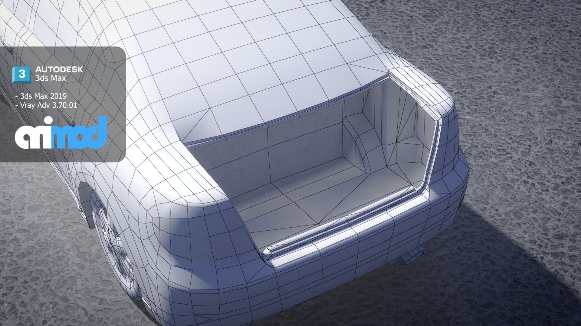 Taiwan Taxi 002 - 3D Model by animod