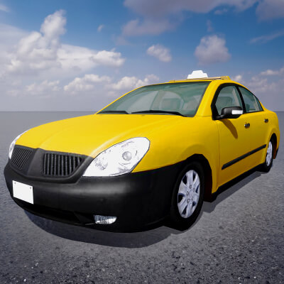 Taiwan Taxi 002 - 3D Model by animod