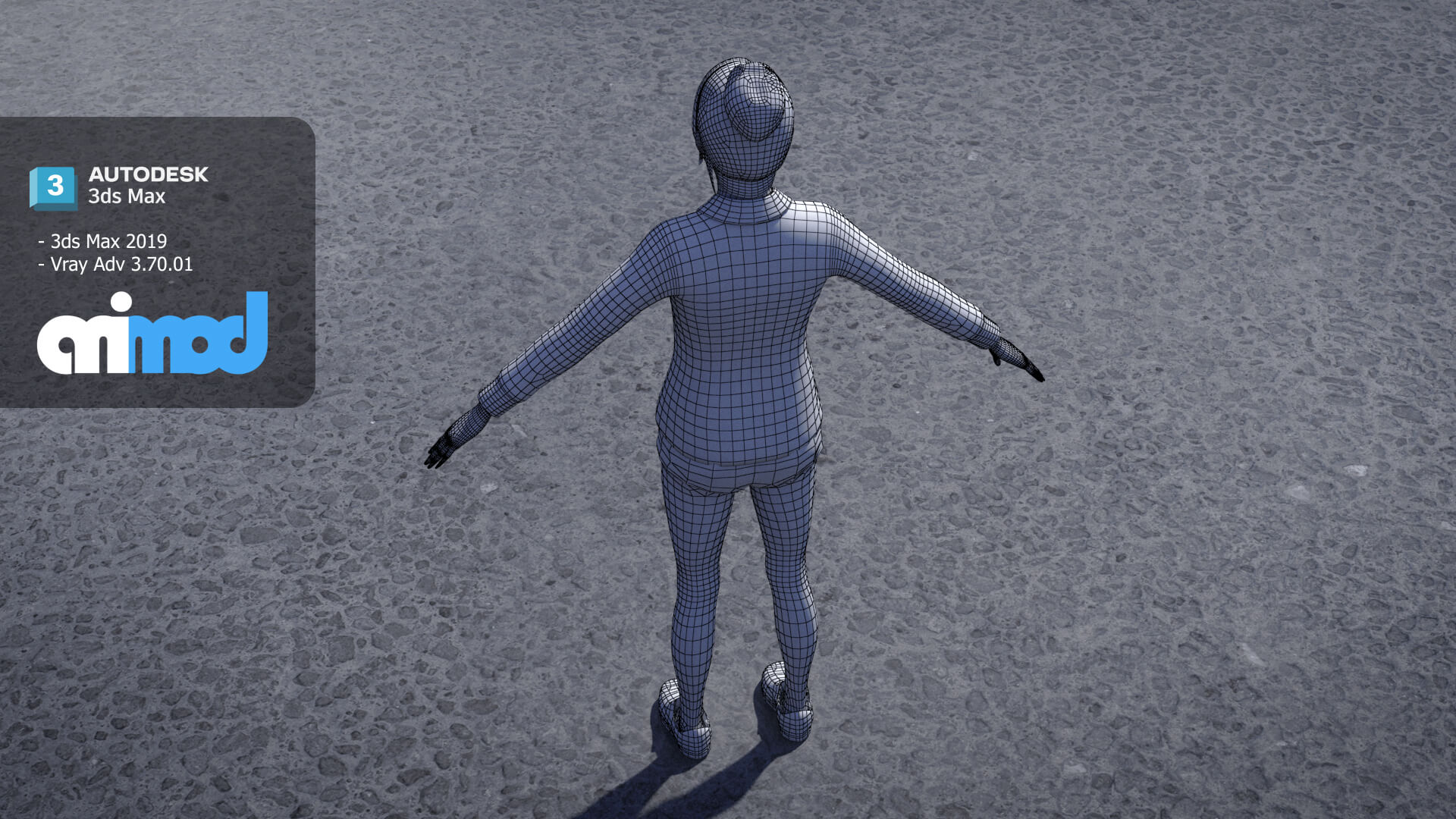 Wet Clothing Women - 3D Model by animod