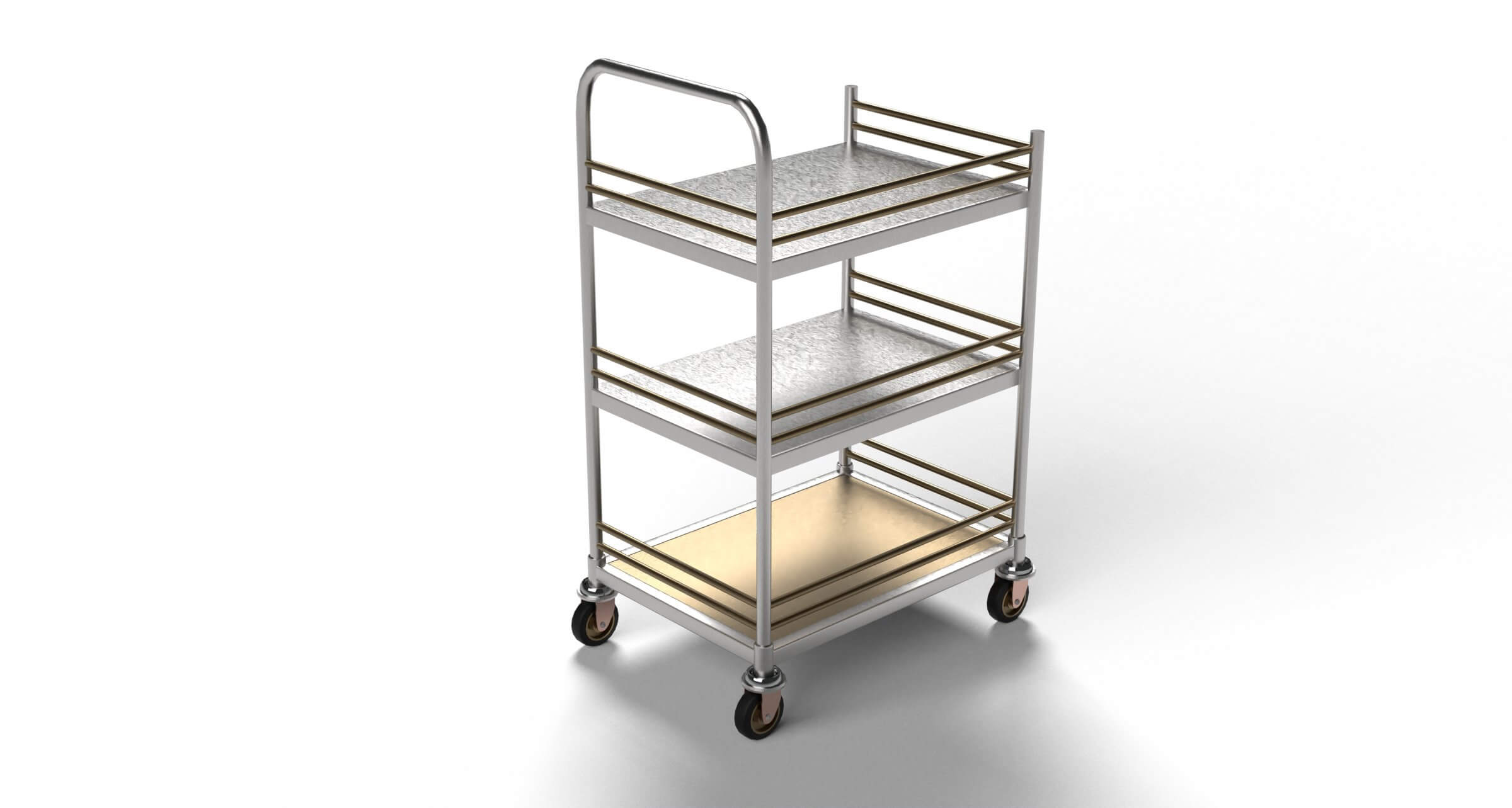 Service Cart Trolley - 3D Model by Ankit Paul Ekka