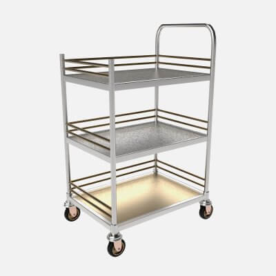 Service Cart Trolley - 3D Model by Ankit Paul Ekka