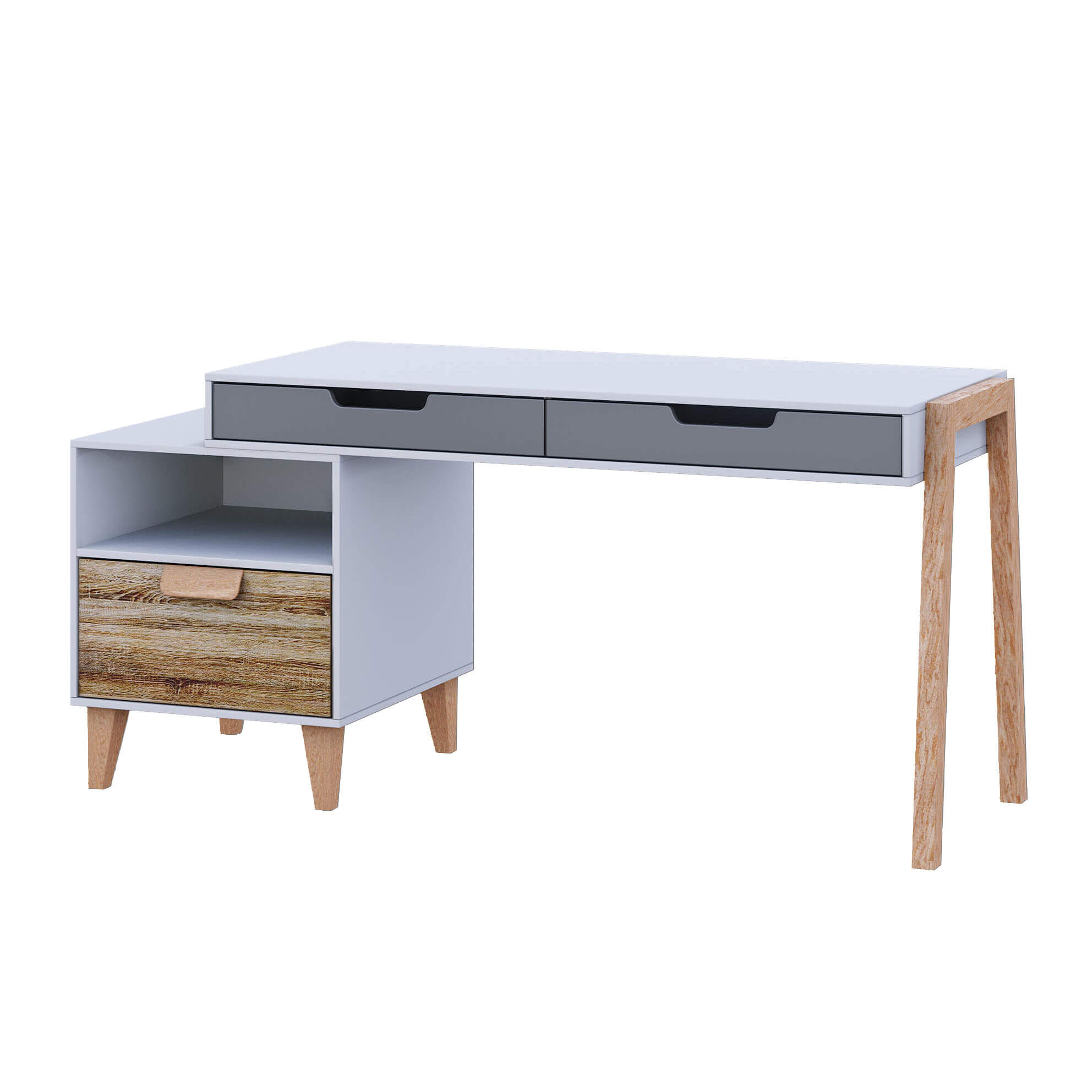 Desk Working Table - 3D Model by anna_grigorieva