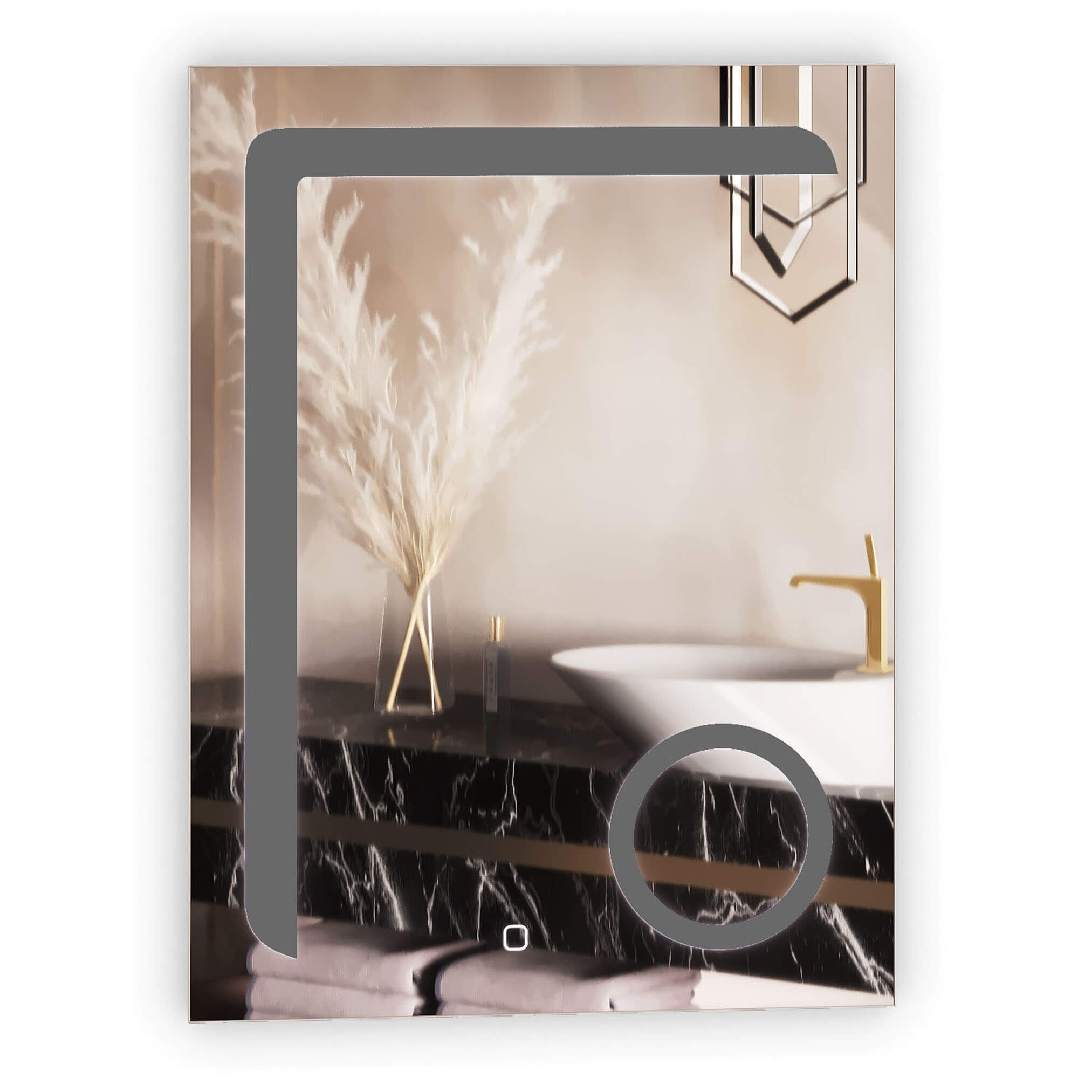 Mirror Clio With LED Backlight - 3D Model by anna_grigorieva