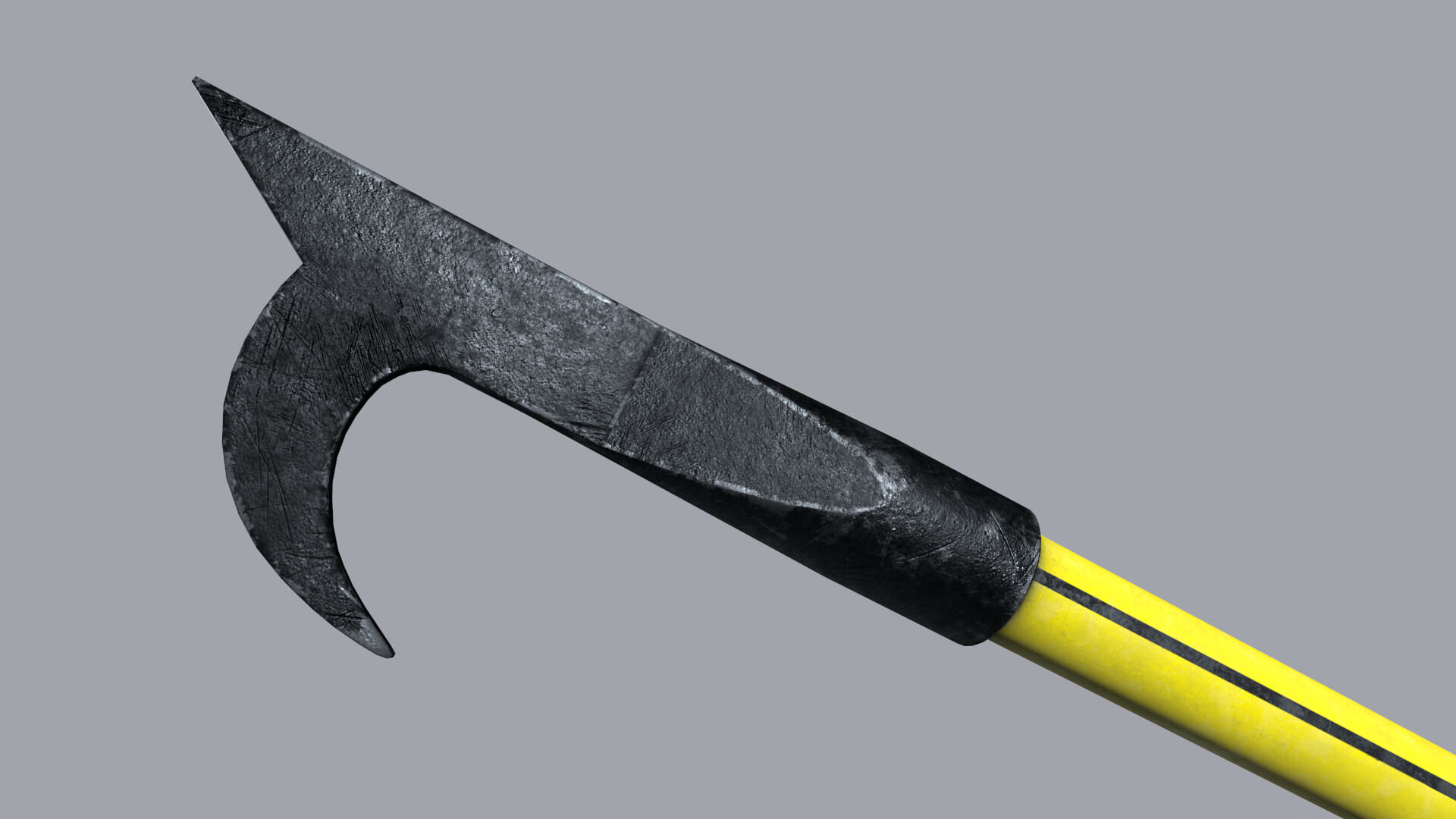 Fire Hook Tool - 3D Model by annalev