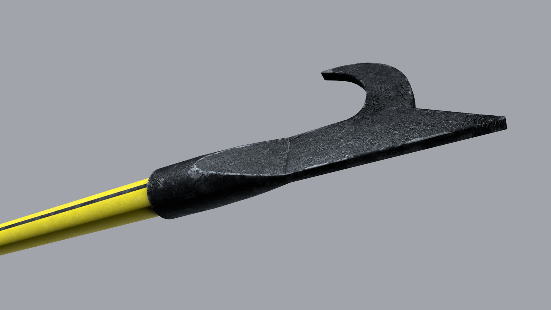 Fire Hook Tool - 3D Model by annalev