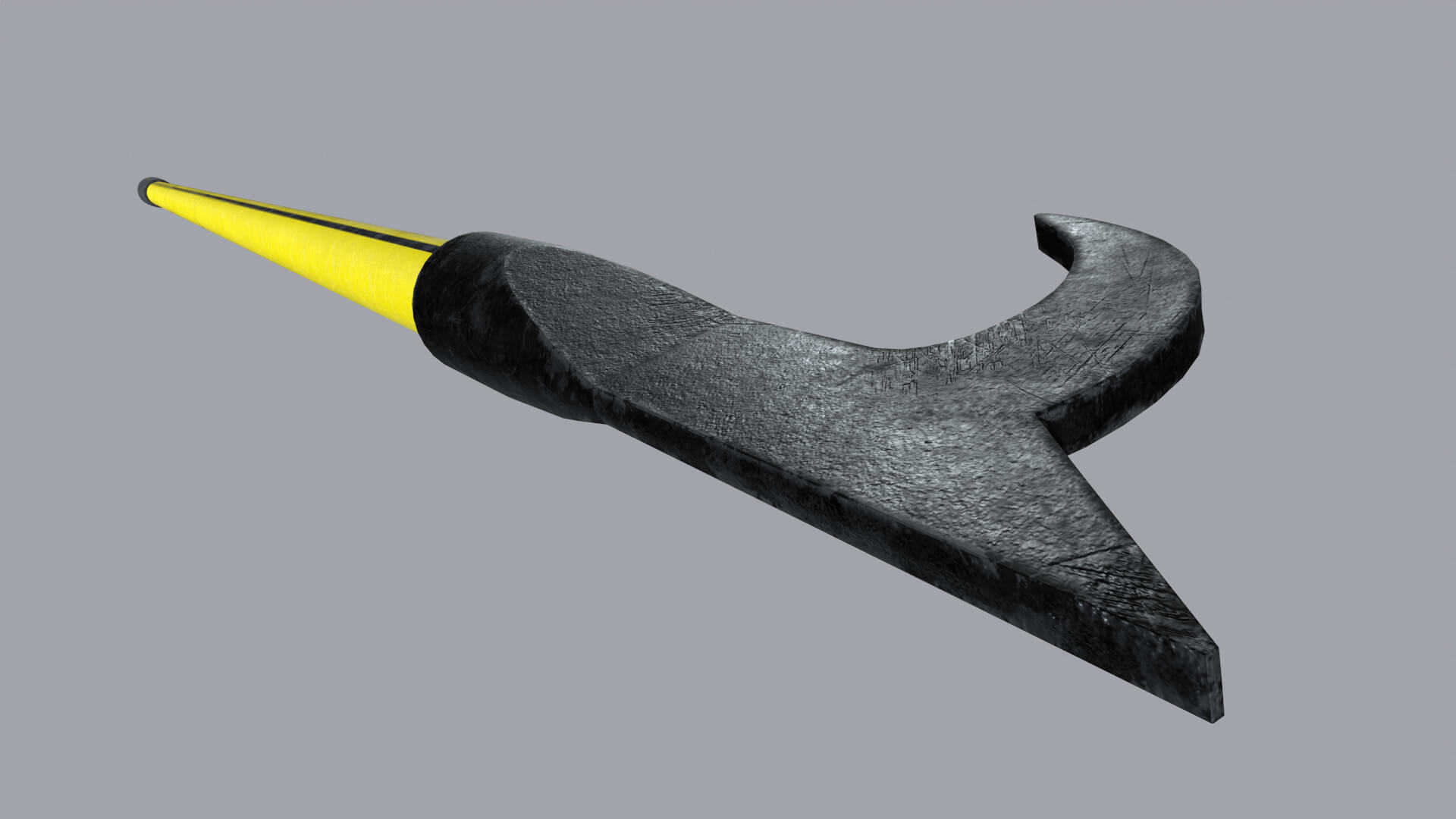 Fire Hook Tool - 3D Model by annalev