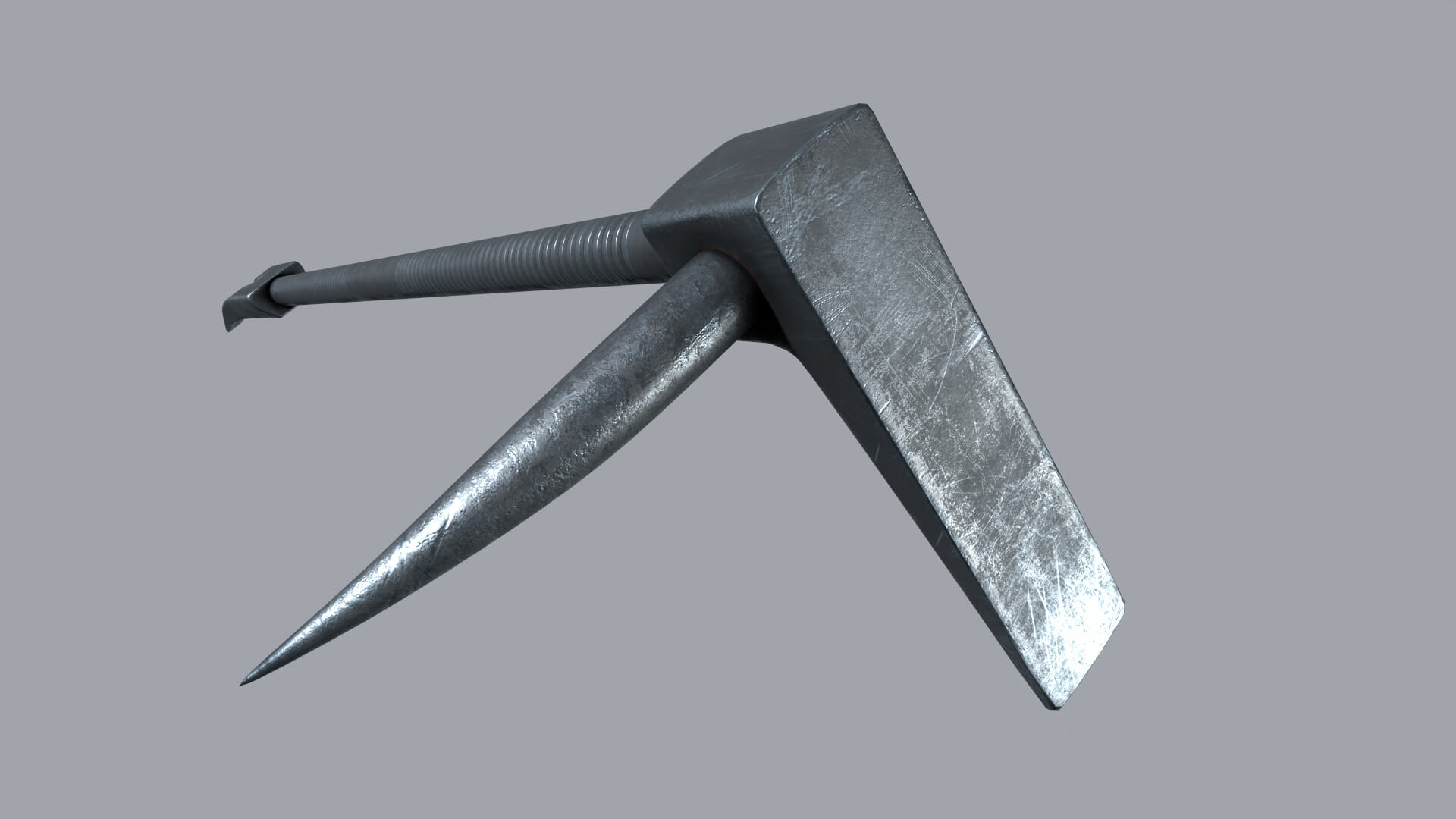 Halligan Bar - 3D Model by annalev