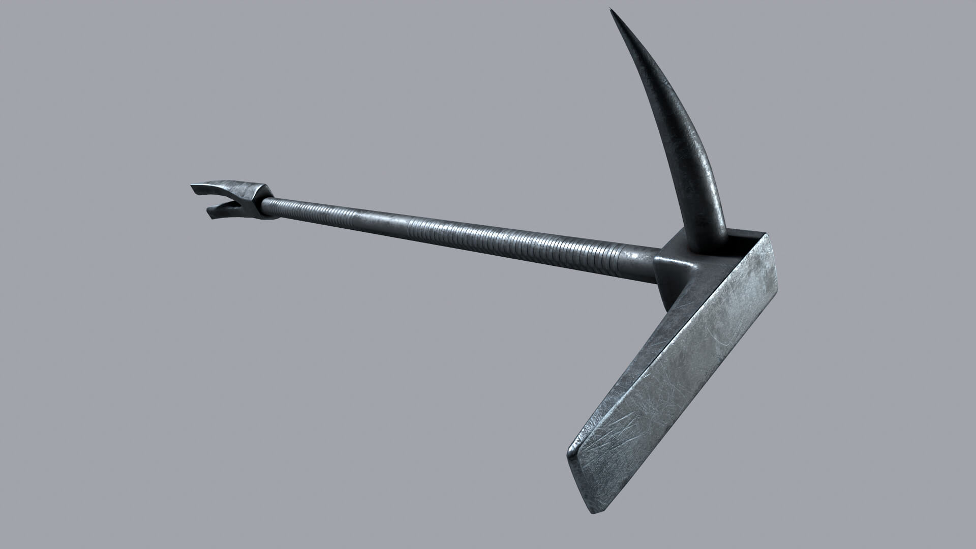 Halligan Bar - 3D Model by annalev