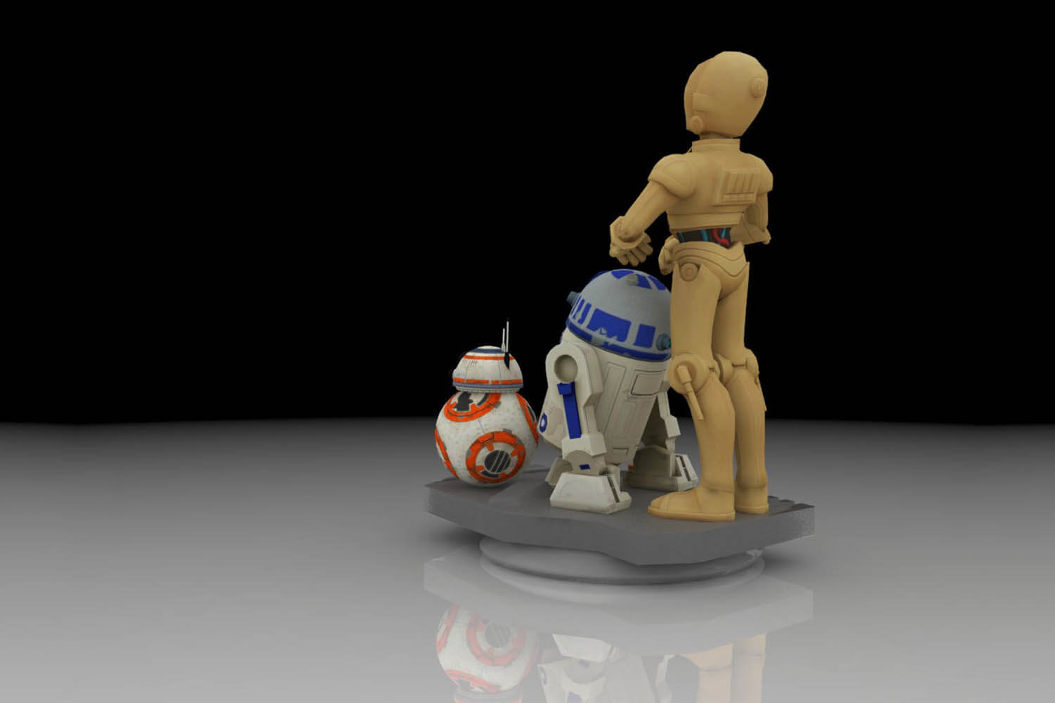 3D Print Droids Combo by annwilde88