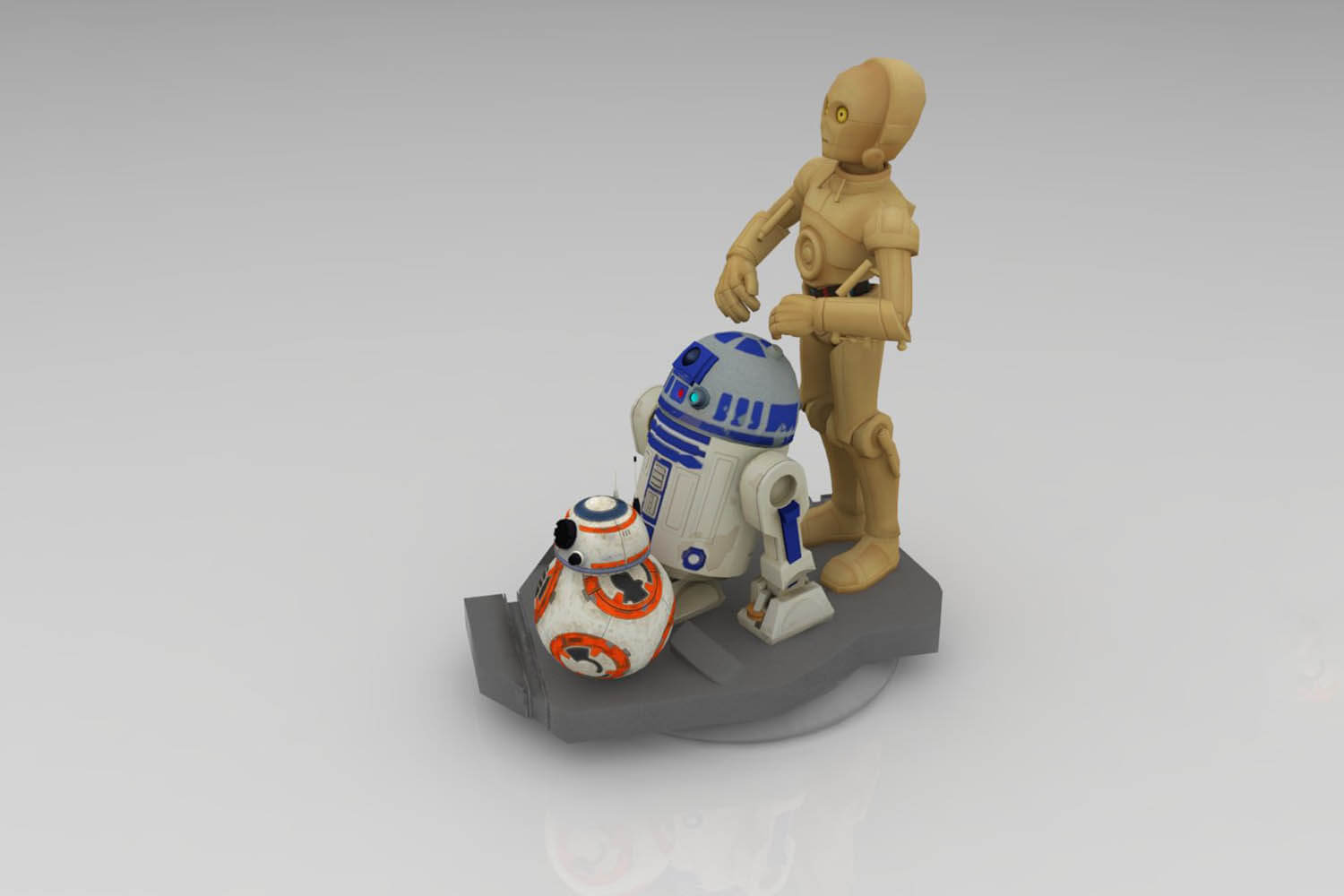 3D Print Droids Combo by annwilde88