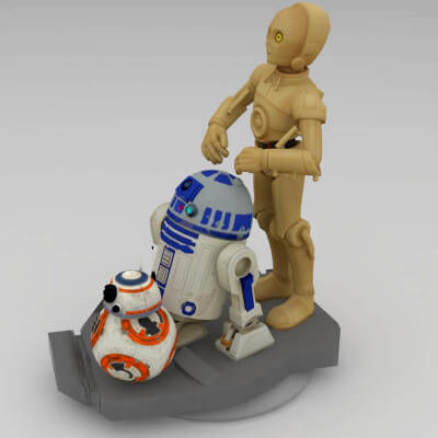 3D Print Droids Combo by annwilde88