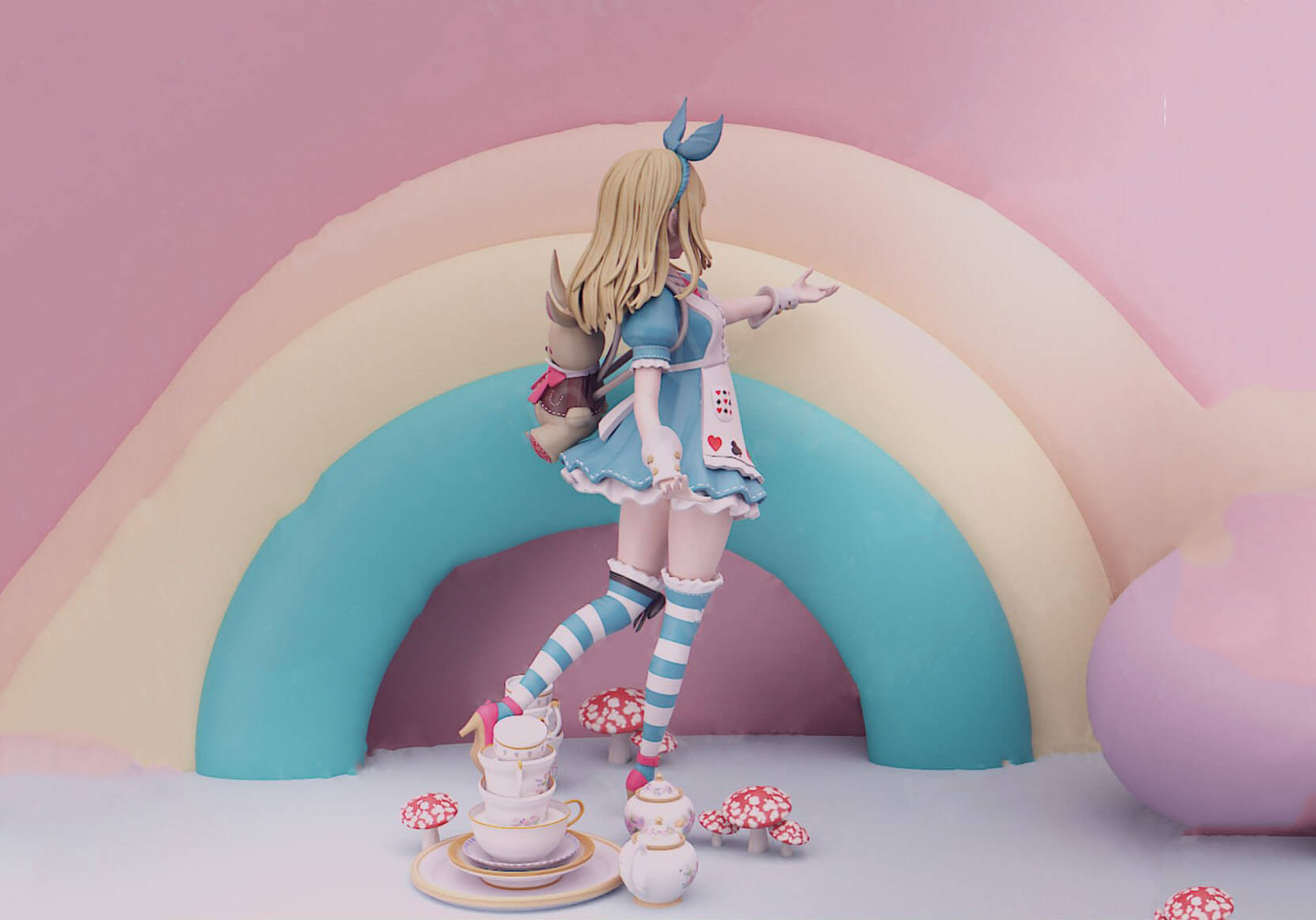 Alice 3D print model by annwilde88
