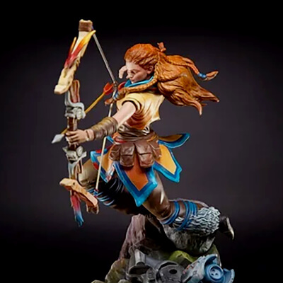 Aloy from Horizon Zero Dawn - 3D Model by annwilde88