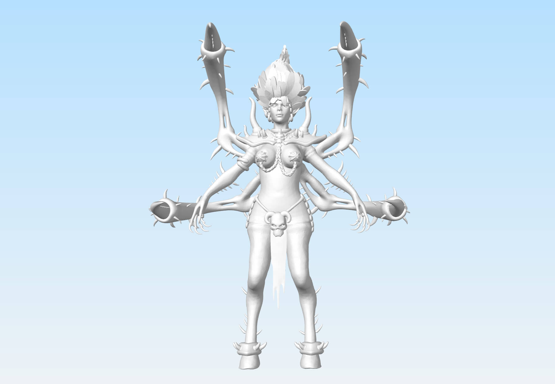 Andariel Diablo 2 - 3D Model by annwilde88