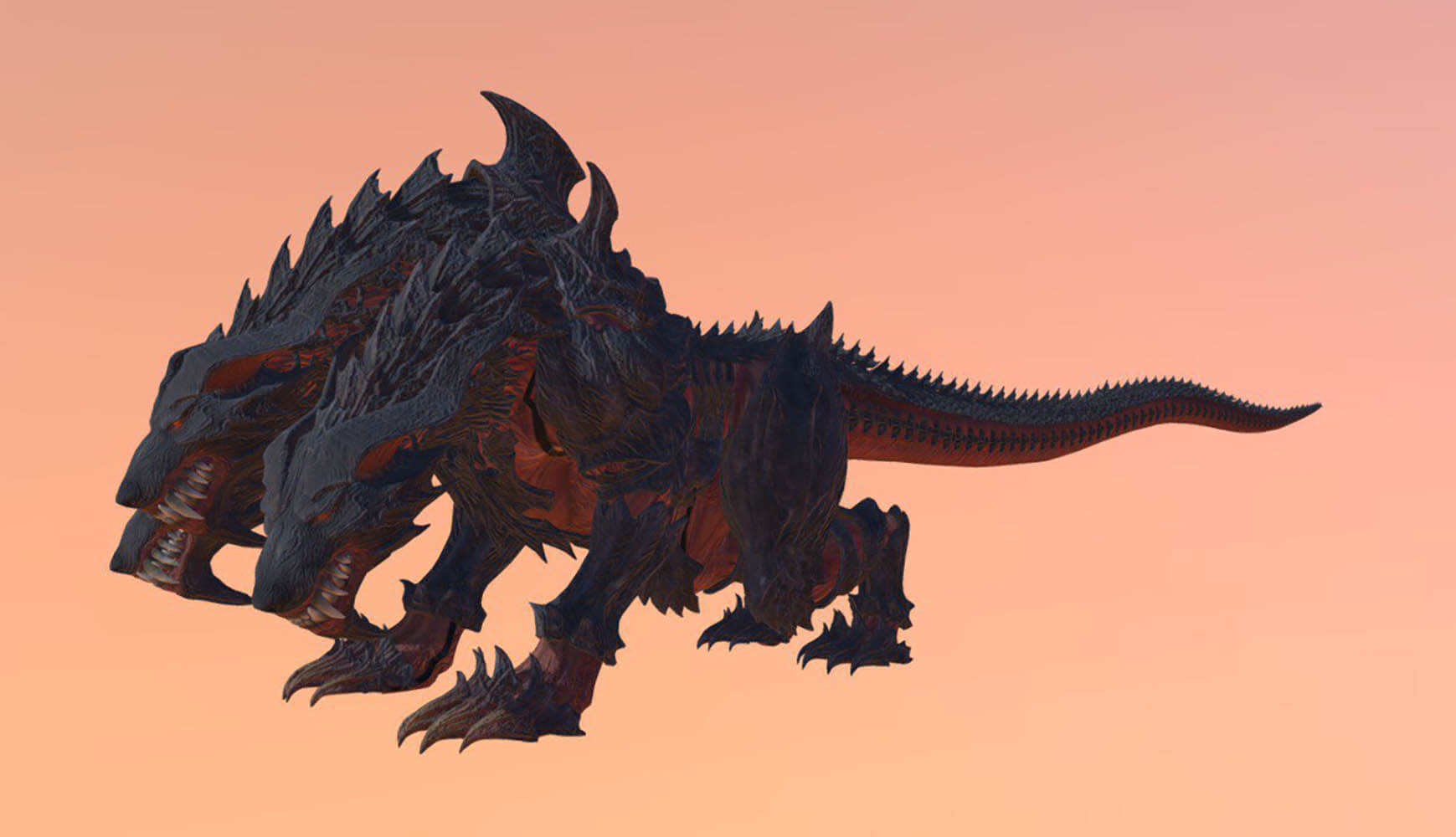 Cerberus 3D Model by annwilde88