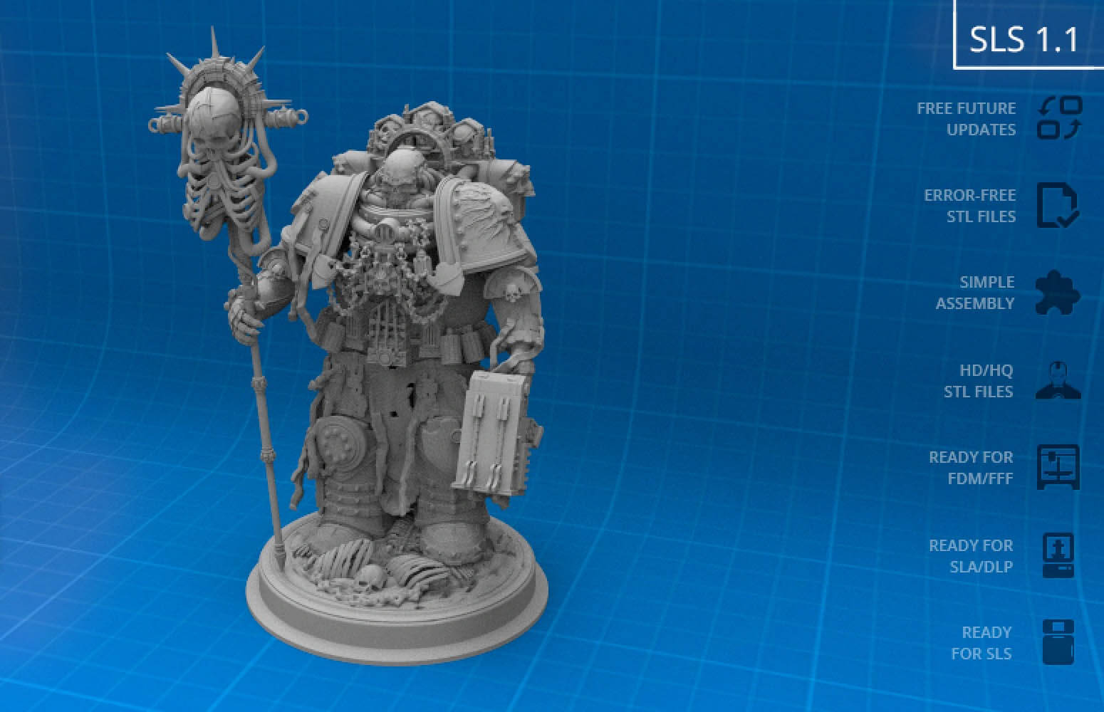 Chaplain 3D Model by annwilde88