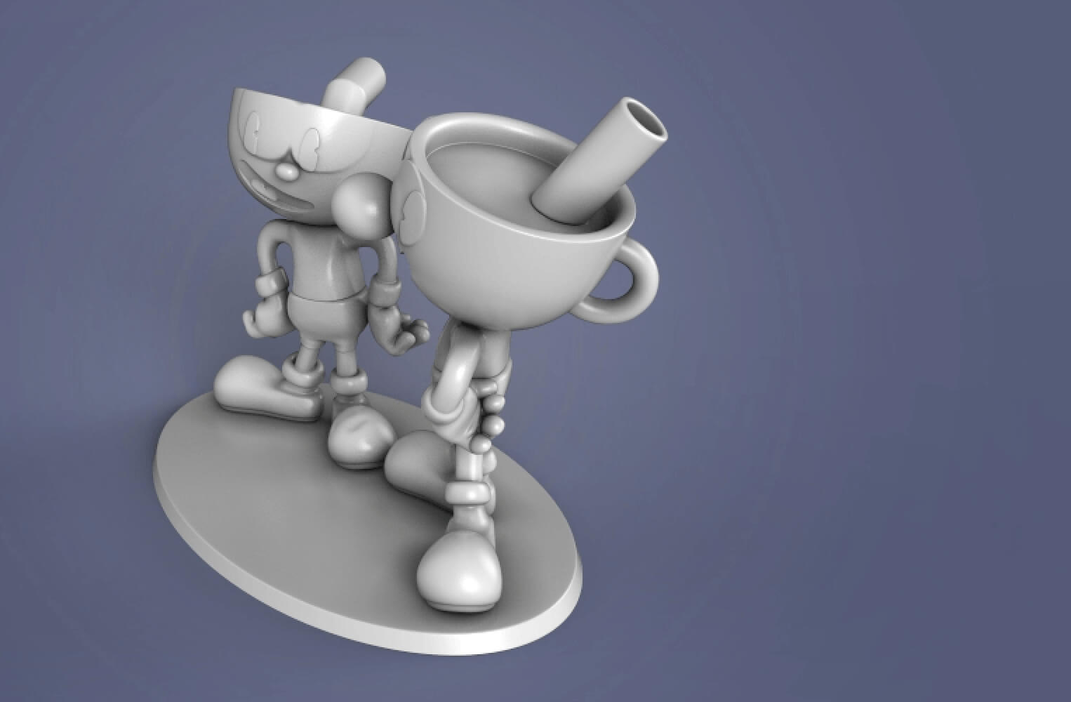 Cuphead 3D Model by annwilde88