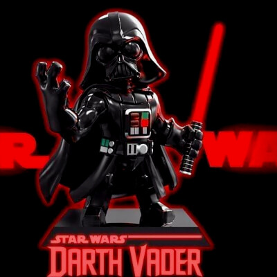 Darh Vader Chibi - 3D Model by annwilde88