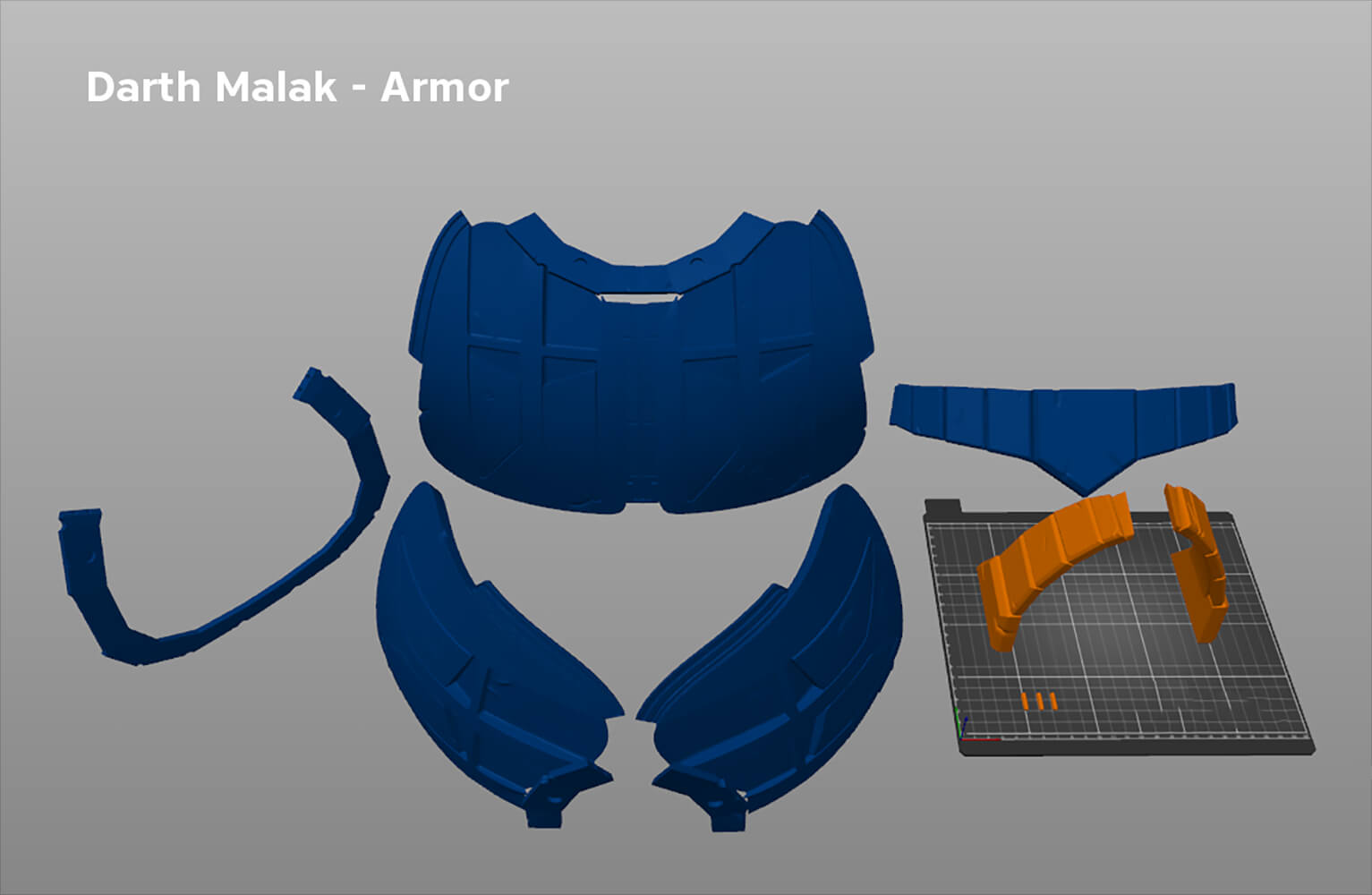 Darth Malak 3D by annwilde88