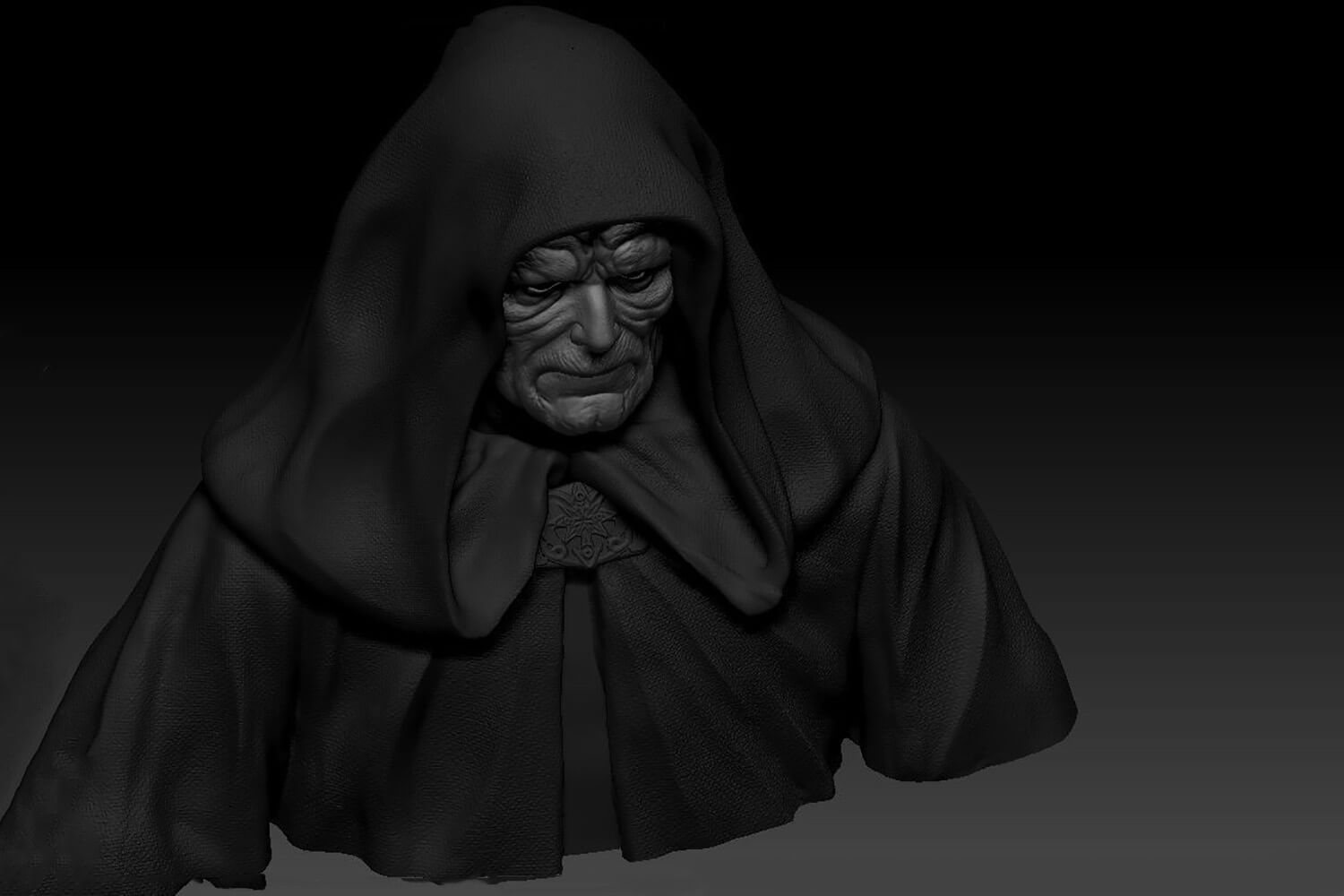 Darth Sidious - 3D Model by annwilde88