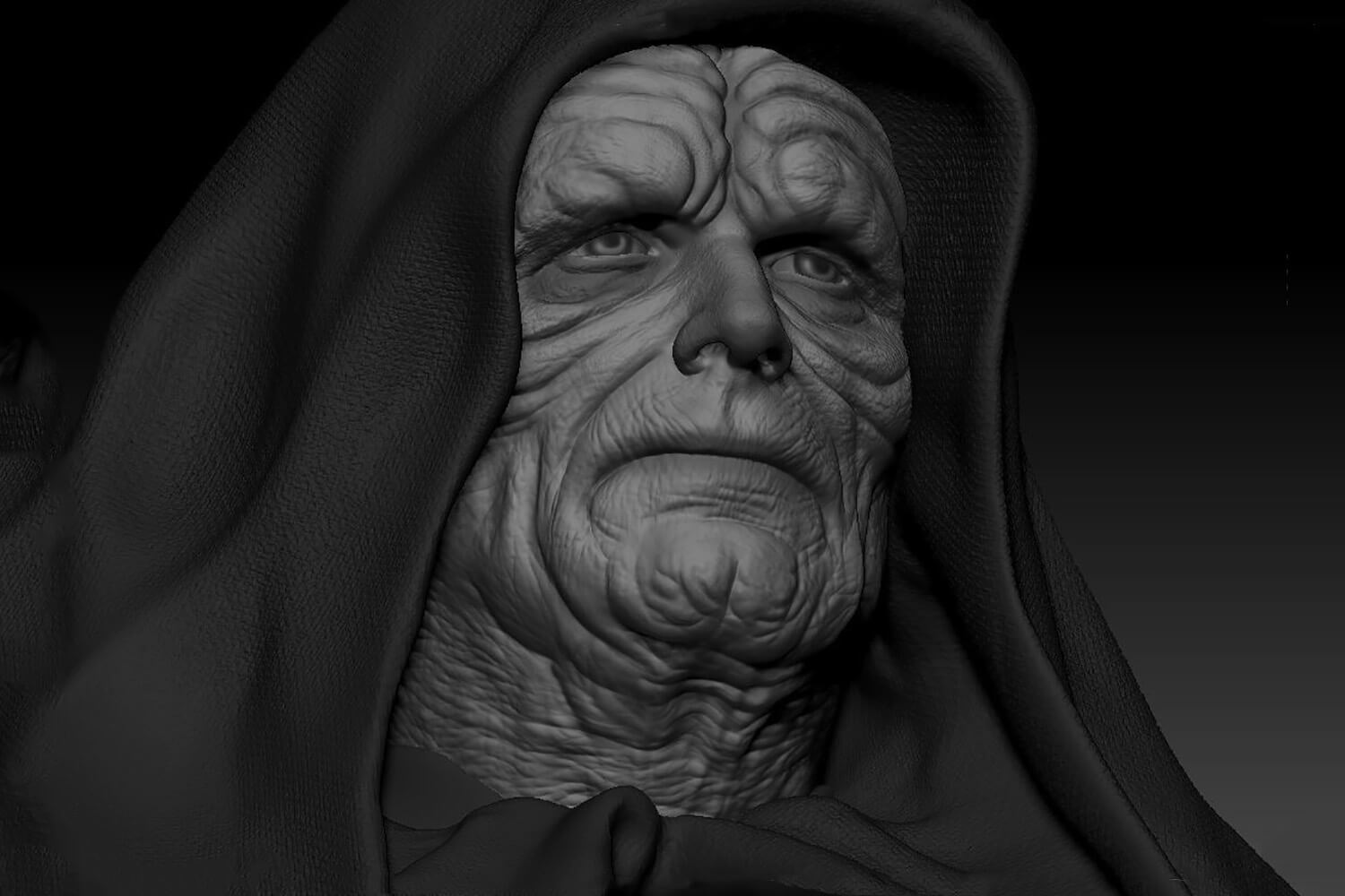 Darth Sidious - 3D Model by annwilde88
