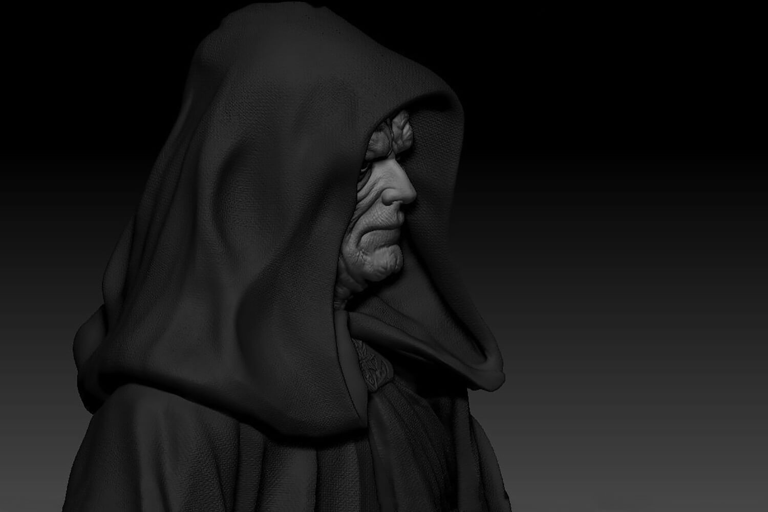 Darth Sidious - 3D Model by annwilde88