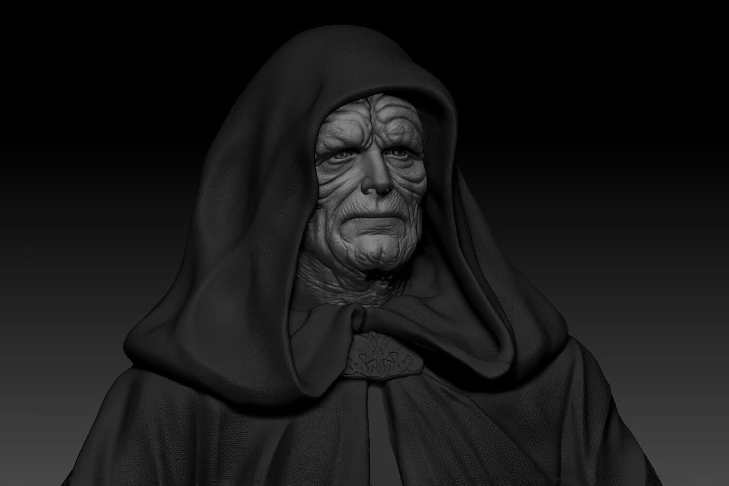 Darth Sidious - 3D Model by annwilde88