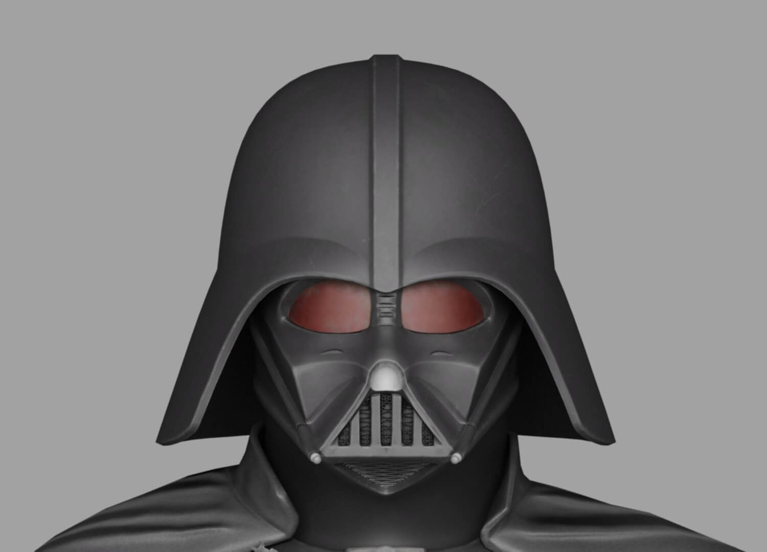 Darth Vader Hand on Hips - 3D Model by annwilde88