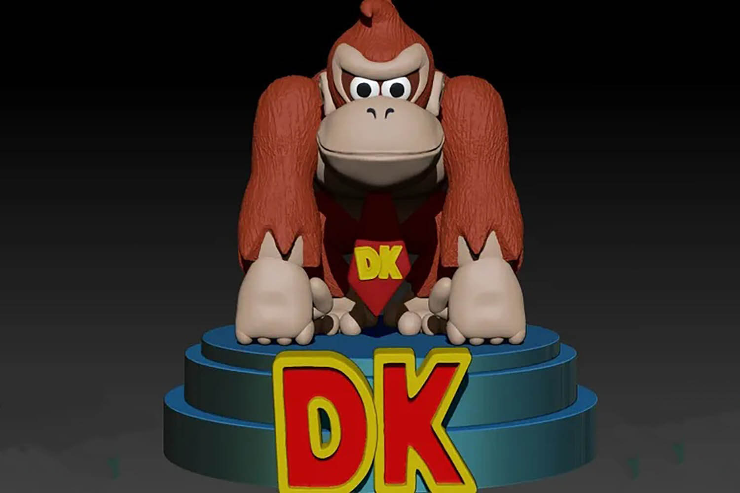 Donkey Kong Country Super - 3D Model by annwilde88