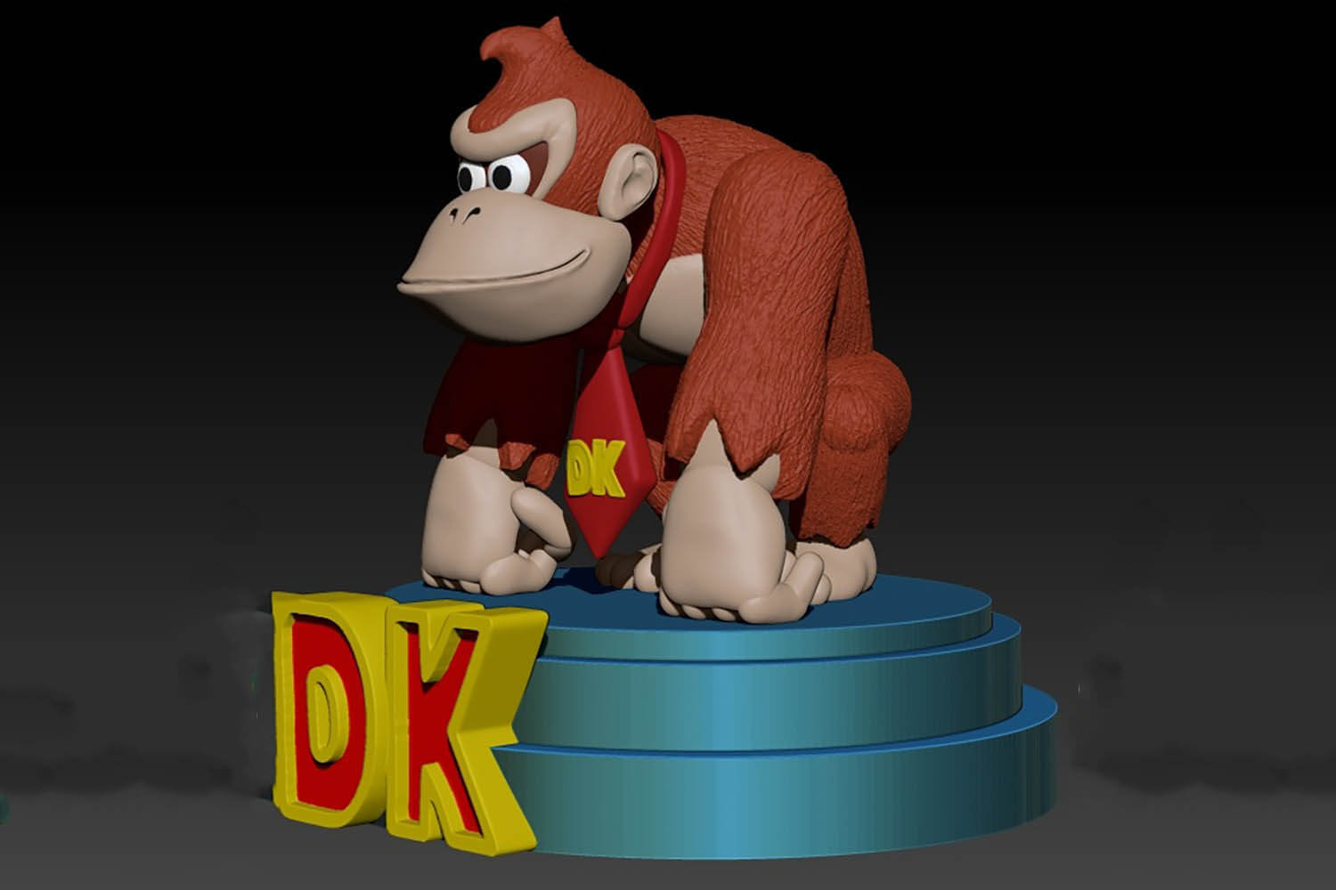Donkey Kong Country Super - 3D Model by annwilde88