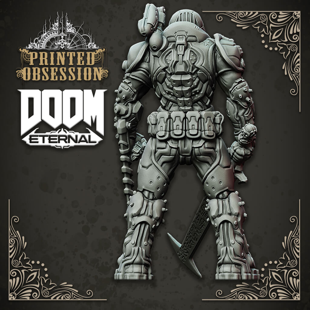 DOOM Eternal - Printed Obsession 3D Model by annwilde88